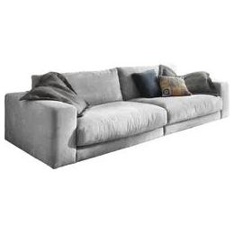 Big-Sofa Home Affaire "Enisa, bequeme, legere Polsterung B/T/H: 290/127/85 cm, Mega Sofa", grau (hellgrau), B:290cm H:85cm T:127cm, Cord (88% Polyester / 12% Polyacryl), Sofas, Big-Sofa, Zeitloses und stylisches Loungem&ouml;bel, in Fein- und Breitcord, Topseller