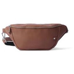 Umh&auml;ngetasche MARGELISCH "Konu 1", Damen, Gr. B/H/T: 30cm x 14cm x 7,5cm onesize, braun (tan), Leder, Taschen Umh&auml;ngetasche, aus LWG zertifiziertem Leder