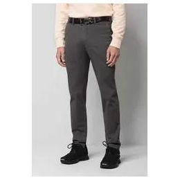 Chinos MEYER "M5 Chino", Herren, Gr. 33, L&auml;nge 34, grau (anthrazit), 98% Baumwolle, 2% Elasthan, unifarben, regular fit lang, Hosen, M5 Chino im unifarbenen Design