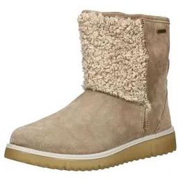 Snowboots Legero "Legero Stiefel Nubukleder", Damen, Gr. 38, beige, Nubukleder, Schuhe Snowboots