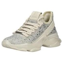 Sneaker Steve Madden "Steve Madden Sneaker Lederimitat/Textil", Herren, Gr. 38, silber, Lederimitat, Textil, Schuhe Sneaker