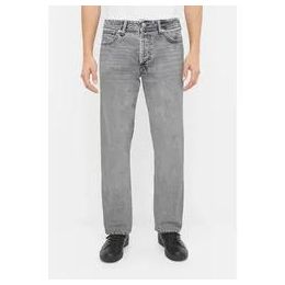 Only & Sons Loose-fit-Jeans ONLY & SONS "ONSFADE LOOSE WB 6778 A14 DNM NOOS", Damen, Gr. 30, L&auml;nge 32, blau (medium grau denim), Denim/Jeans, Obermaterial: 100% Baumwolle, Abriebeffekte, loose fit, Jeans