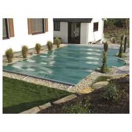Pool-Abdeckplane KWAD "mit Aluminium-Querstreben verst&auml;rkt f&uuml;r Pools der Gr&ouml;&szlig;e 6,0 x 3,0 m", beige (sand), B:350cm L:650cm, Polyvinylchlorid (PVC), Planen, in verschiedenen Farben