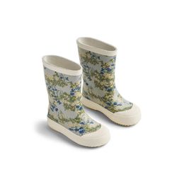 Wheat Gummistiefel "Muddy" in Creme/ Blau/ Grün - 53% | Größe 35 | Babygummistiefel