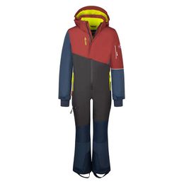 Trollkids Schneeanzug "Hallingdal" in Braunrot/ Schwarz - 48% | Gr&ouml;&szlig;e 116 | Kinderhosen