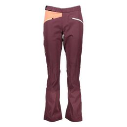 Ortovox Softshellhose "Col Becchei" in Bordeaux - 65% | Größe XS | Damen-sporthosen