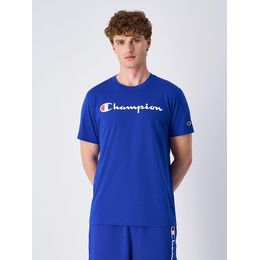 Champion Shirt in Blau - 39% | Gr&ouml;&szlig;e L | Herren-plussize
