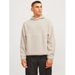 Jack & Jones Jack & Jones Hoodie in Beige - 68% | Gr&ouml;&szlig;e M | Herren-sweatshirts-jacken