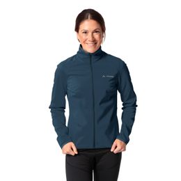 Softshelljacke Vaude "WOMEN'S MATERA SOFTSHELL JACKET II", Damen, Gr. 42, schwarz sea, Obermaterial: 100% Polyester, normal, Jacken, Winddicht