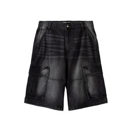 Bershka Shorts Herren Größe 30 schwarz