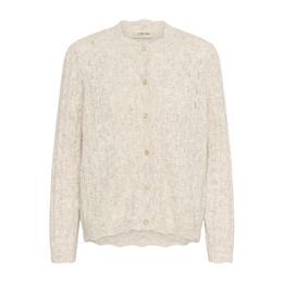 Cream Knit Cardigan 'CRJunah' female size XXL Beige