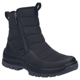 Winterstiefel Josef Seibel "Alaska 51", Herren, Gr. 45, schwarz, Lederimitat, Synthetik, unifarben, Schuhe, Schneestiefel, Komfortschuh mit TEX-Ausstattung