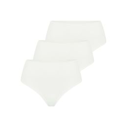 Shapingstring YSABEL MORA, Damen, Gr. L, weiß, Obermaterial: 75% Polyamid, 25% Elasthan, unifarben, Unterhosen, aus verstärktem Material und unsichtbarer Passform