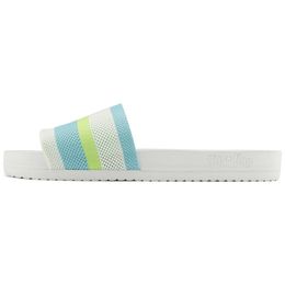 flip*flop Pantolette Damen Gr&ouml;&szlig;e 37 hellblau / hellgr&uuml;n / wei&szlig;