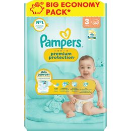 Pampers Windeln Premium Protection Gr.3 Midi (6-10 kg), Big Pack