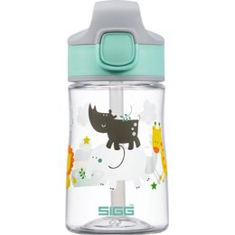 Trinkflasche Kinder Jungle Friend mint/grau, 350 ml Sigg