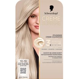 Schwarzkopf CREME SUPREME Haarfarbe 10-19 Extra-Helles Perlblond