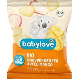 Babysnack Knusperherzen Apfel-Mango, ab dem 8. Monat babylove
