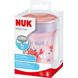 Nuk Trinklernbecher Evolution Magic Cup rot/lila, 230 ml