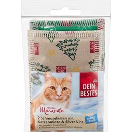 Katzenspielzeug Schmusekissen mit Katzenminze & Silver Vine, Wintermomente Dein Bestes
