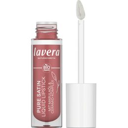 lavera NATURKOSMETIK Lippenstift Liquid Pure Satin 02 Nude Petal
