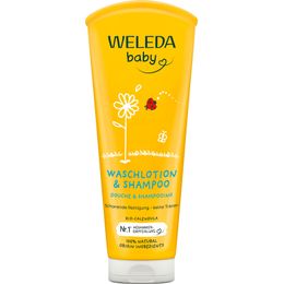 Baby Waschlotion & Shampoo Calendula WELEDA baby
