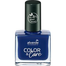alverde Nagellack Color & Care 210 Night Blue