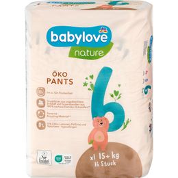 Baby Pants Gr. 6 XL (15+ kg) babylove nature