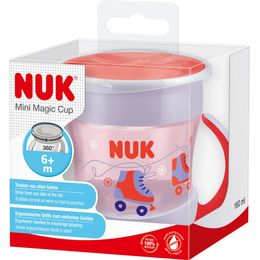 Nuk Trinklernbecher Evolution Mini Magic Cup rot/lila, 160 ml