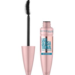Maybelline NEW YORK Mascara Lash Sensational Voller-Wimpern-Fächer Waterproof Very Black