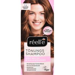 réell‘e Tönungsshampoo 7.4 Kupfergold
