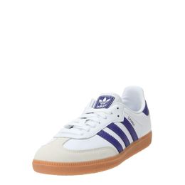 adidas originals Sneaker 'Samba' Herren Größe 46.5/47 beige / dunkellila / weiß