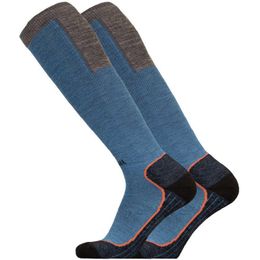 UphillSport Ouna Socken - blau - Gr. 35-38 - Merinowolle/Polyamid/Polypropylen