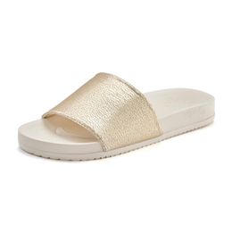 flip*flop Pantolette Damen Gr&ouml;&szlig;e 41 gold