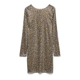 V&eacute;ro Moda VERO MODA Kleid 'VMHANYA' Damen Gr&ouml;&szlig;e 42 camel / dunkelbeige / braun Winterkleid