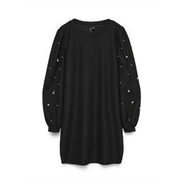 V&eacute;ro Moda Vero Moda Kleid 'VMNAYA' Damen Gr&ouml;&szlig;e 40 schwarz / perlwei&szlig; Sommerkleid