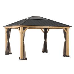 Sunjoy Netz f&uuml;r Zedernholz Gazebo 393cm x 452cm