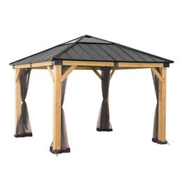 Sunjoy Netz f&uuml;r Zedernholz Gazebo 336cm x 394cm