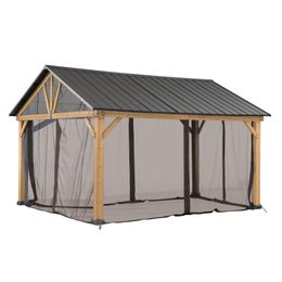 Sunjoy Netz f&uuml;r Zedernholz Gazebo 336cm x 400cm