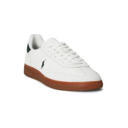 Polo Ralph Lauren Sneakers 'BEDFORD' male size 40 Dark green / Off white