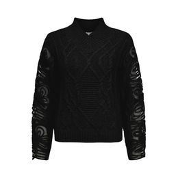Object Pullover 'OBJElisse' Damen Gr&ouml;&szlig;e S schwarz