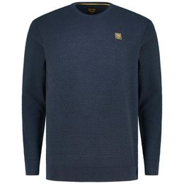 PME-Legend Gro&szlig;e Gr&ouml;&szlig;en PME LEGEND Pullover mit Struktur Farbe dunkelblau Gr&ouml;&szlig;e: 5XL