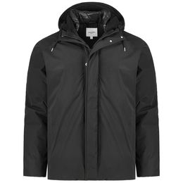 Jack & Jones Gro&szlig;e Gr&ouml;&szlig;en Jack&Jones Wattierte Jacke, winddicht und wasserabweisend Farbe schwarz Gr&ouml;&szlig;e: 3XL
