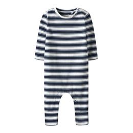 name it Schlafanzug 'NBMRENAN' Gr&ouml;&szlig;e 62 navy / rauchblau / wei&szlig;