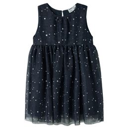 name it Kleid 'NMFVabos Spencer' M&auml;dchen Gr&ouml;&szlig;e 98 dunkelblau / wei&szlig;
