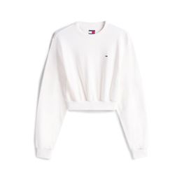 Tommy Jeans Sweatshirt Damen Gr&ouml;&szlig;e L wei&szlig;