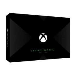 Microsoft Xbox One X 1000GB - Schwarz - Limited Edition Project Scorpio