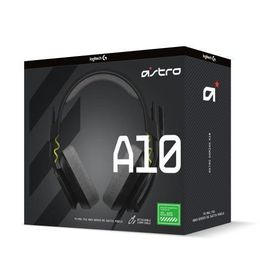 Logitech A10 2nd gen Kopfhörer gaming mit kabel mit Mikrofon - Schwarz/Grün