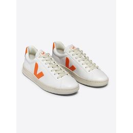 Veja Sneakers "Urca" in Weiß/ Orange - 34% | Größe 38 | Damen-sneakers