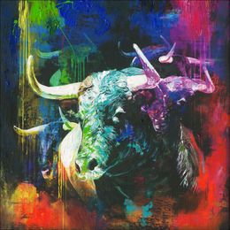 Pro Art Originalbild COLOURFULL BULL
